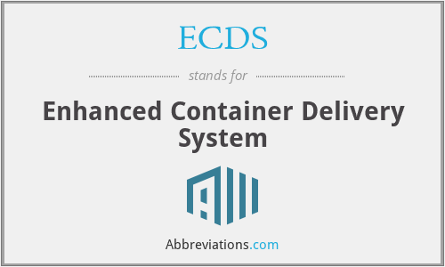 What does ECDS stand for?