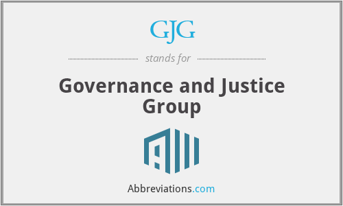 What does GJG stand for?