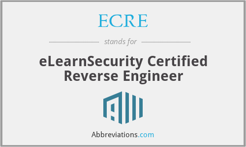 ECRE - eLearnSecurity Certified Reverse Engineer