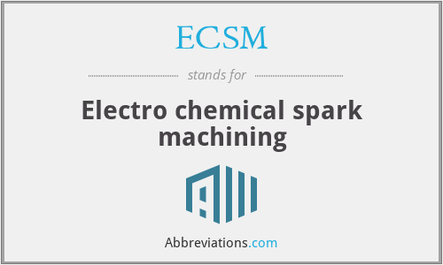 What does ECSM stand for?