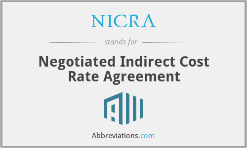 What does NICRA stand for?
