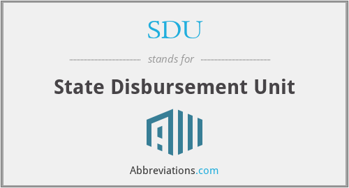 What does SDU stand for?