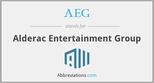 What does AEG stand for?