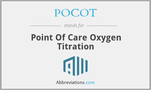 What does PO COT stand for?