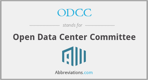What does ODCC stand for?