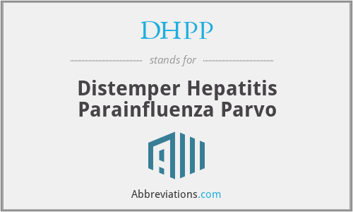 What does DHPP stand for?