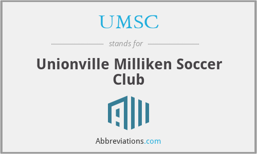 What does UMSC stand for?