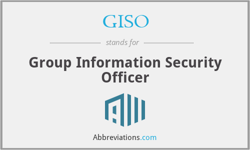 What does GISO stand for?