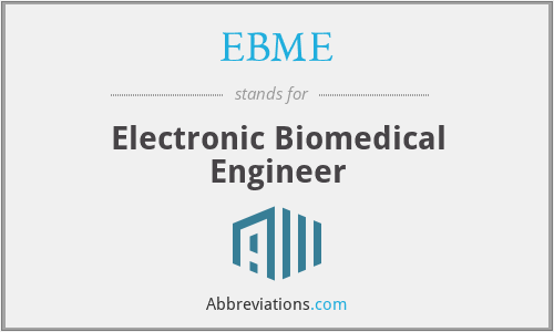 What does EBME stand for?