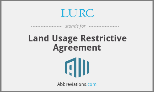 What does LURC stand for?