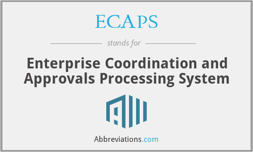 What does ECAPS stand for?