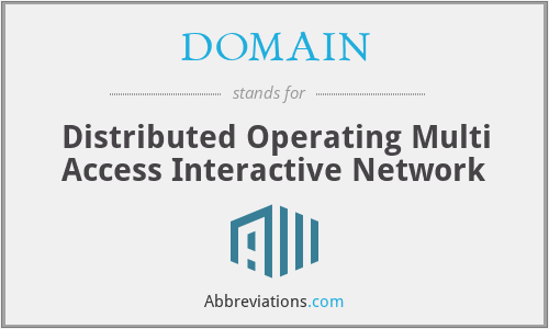 DOMAIN - Distributed Operating Multi Access Interactive Network