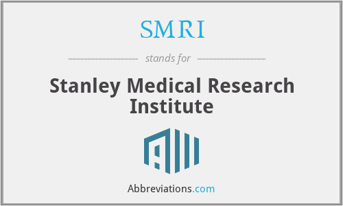 What does SMRI stand for?