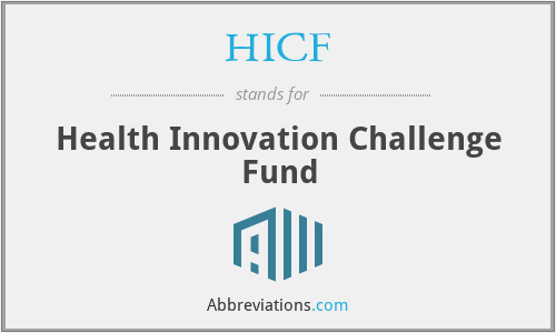 What does HICF stand for?