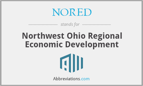 What does NORED stand for?