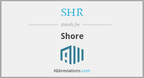 What does SHR stand for?