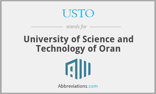 What does USTO stand for?