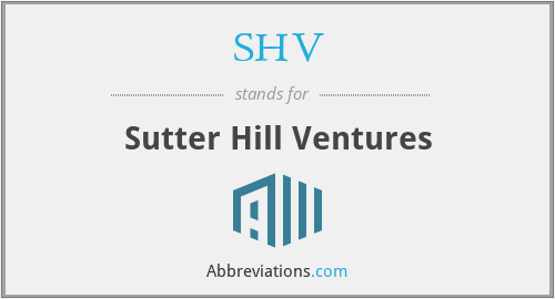 What does SHV stand for?