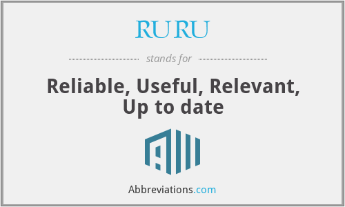 What does RURU stand for?