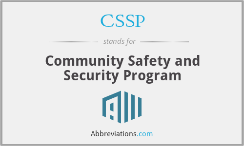 What does CSSP stand for?