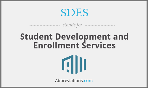 What does SDES stand for?