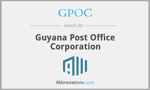 What does GPOC stand for?