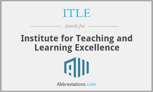 What does ITLE stand for?