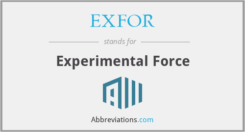 What does EXFOR stand for?