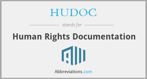 What does HUDOC stand for?