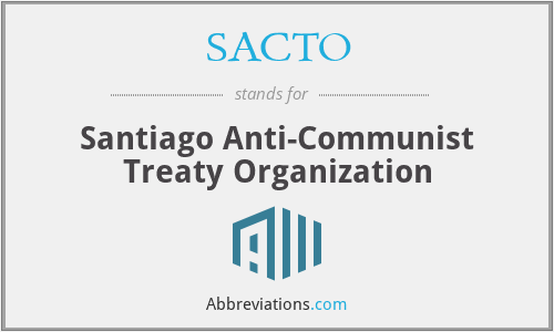 What does SACTO stand for?