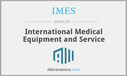 What does IMES stand for?