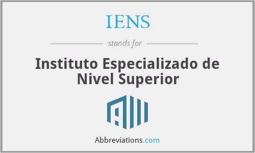 What does IENS stand for?