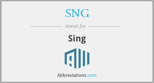 What does SNG stand for?