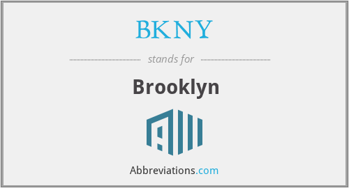 What is the abbreviation for Brooklyn?