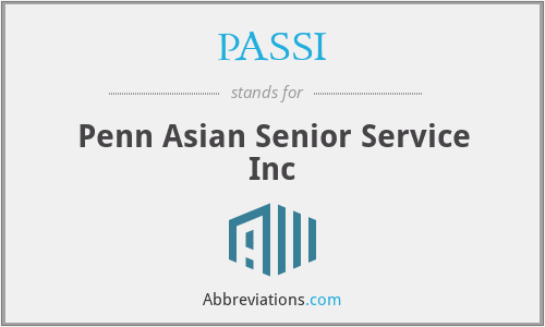 What does PASSI stand for?