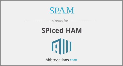 What does SPAM stand for?