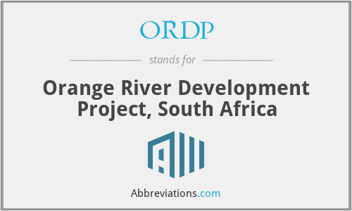 What does ORDP stand for?