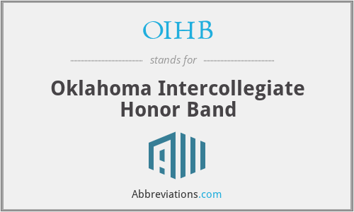 What does OIHB stand for?