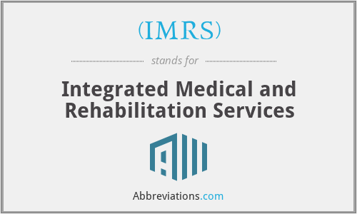 What does (IMRS) stand for?