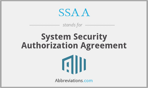 What does SSAA stand for?
