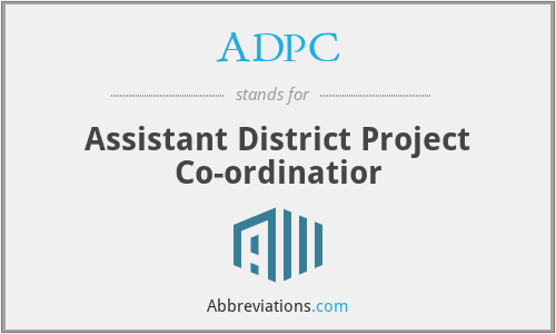 What does ADPC stand for?