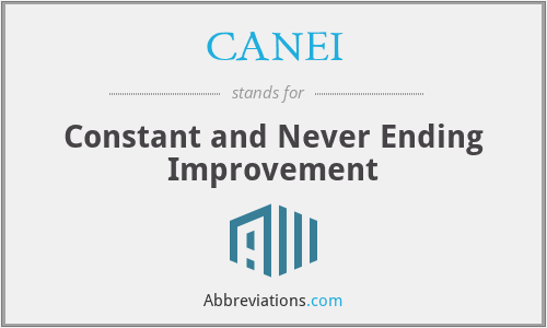 What does CANEI stand for?