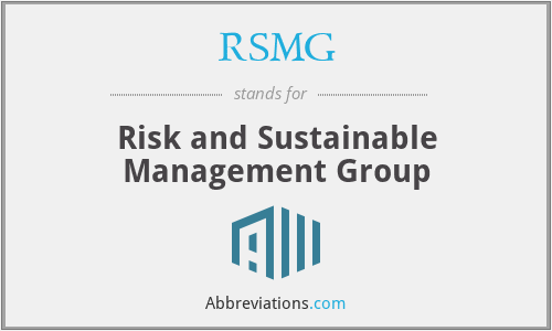 What does RSMG stand for?