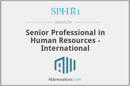 What does SPHRI stand for?