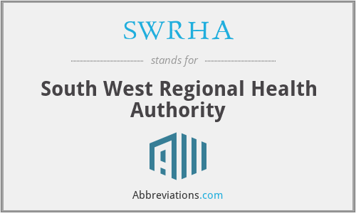 What does SWRHA stand for?