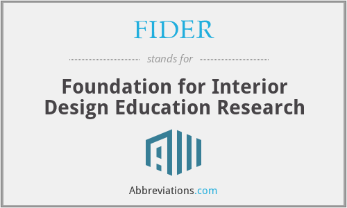 What does FIDER stand for?