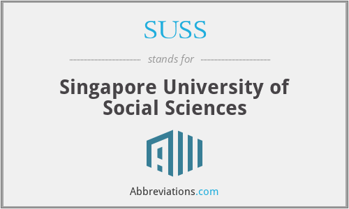 SUSS - Singapore University of Social Sciences