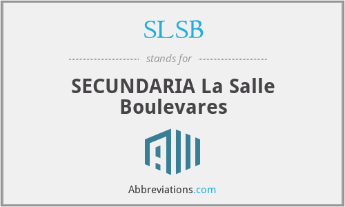 What does SLSB stand for?