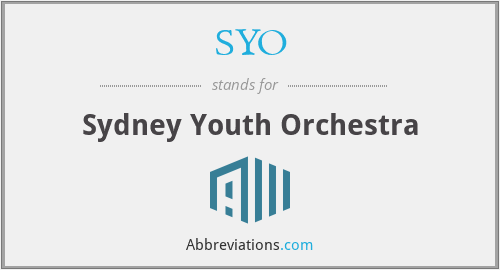 What does SYO stand for?