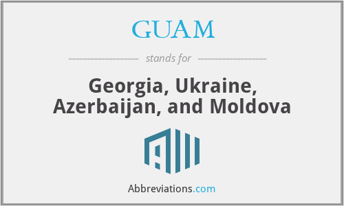 What does GUAM stand for?